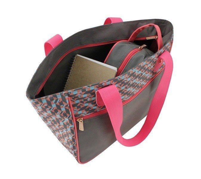 Bolsa Shopper Classic Jacki Design Preto